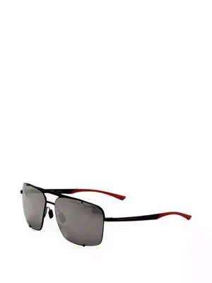 Porsche Design Geometric Frame Sunglasses