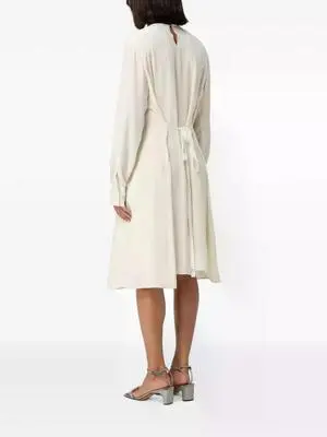 Fabiana Filippi Bead-embellished Pleated Dress