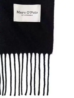 Marc O'polo Fringed Logo-patch Scarf