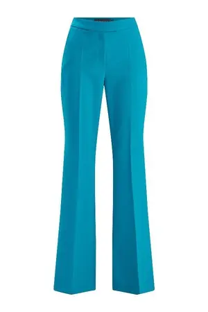 EXQUISE High Waisted Flared Trousers