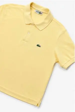 Lacoste Cropped Soft Pique Polo