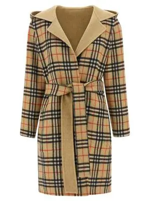 Burberry Hampshire Reversible Wool Coat