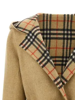 Burberry Hampshire Reversible Wool Coat