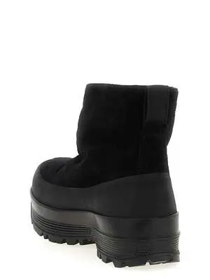 Stone Island Suede Ankle Boots