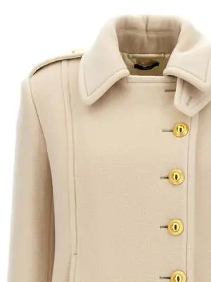 TOM FORD Single-breasted Wool Coat