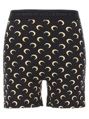 MARINE SERRE Moon Printed Cyclist - Black