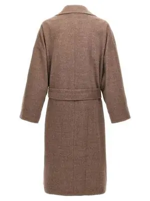Etro Single-breasted Wool Coat
