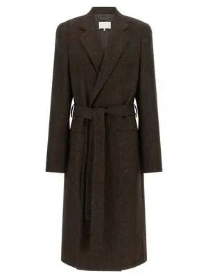 MAISON MARGIELA Four Stitches' Coat - Brown