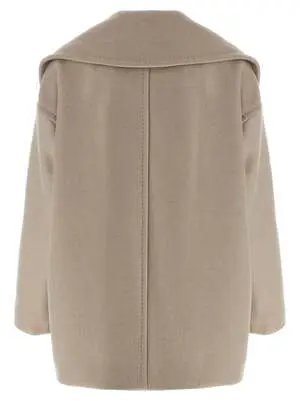 Max Mara Mario Double-breasted Cashmere Coat - Cream