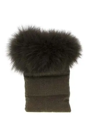 YVES SALOMON Etui' Smartphone Holder - Brown