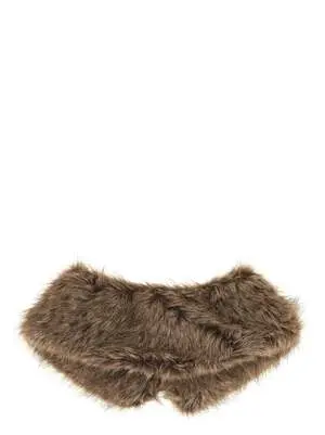 P.a.r.o.s.h Faux Fur Collar With Hook Closure