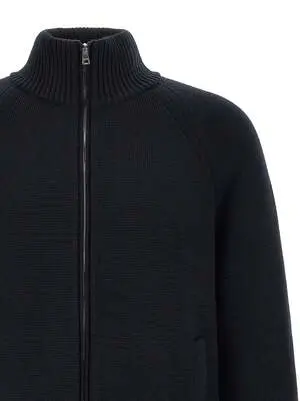 Gucci Wool Web Ribbon Knitted Jacket