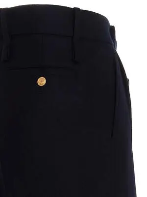 Gucci Pleated Wide-leg Jeans