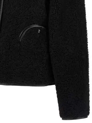 BLAZÉ MILANO Reversible Suede And Shearling Jacket