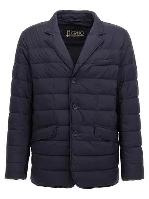 Herno Harness Insert Blazer - Blue