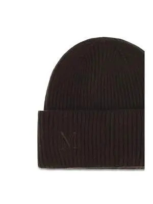 Max Mara Retina Cashmere Beanie - Brown
