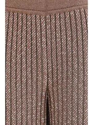 Missoni Tailored Pants In Lamé Viscose With Sequins