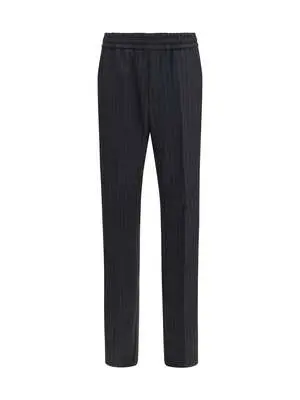 Versace Greek Monogram Pants - Black