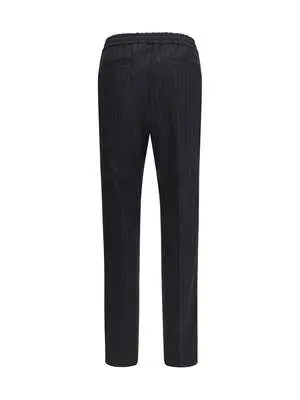 Versace Greek Monogram Pants - Black