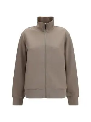 Max Mara Carezza Cotton-blend Sweatshirt - Cream