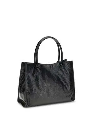 Balenciaga Small Le City Tote Bag - Black