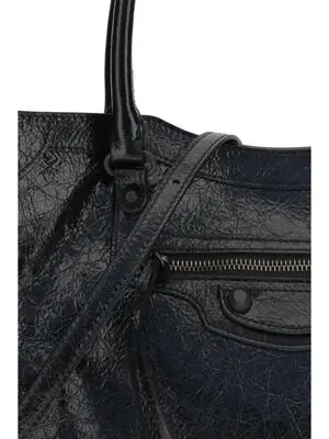 Balenciaga Small Le City Tote Bag - Black