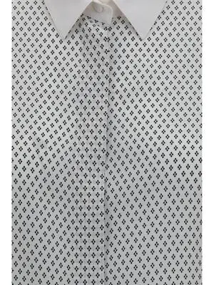TOM FORD Diamond Print Silk Crêpe De Chine Shirt - Multicolor