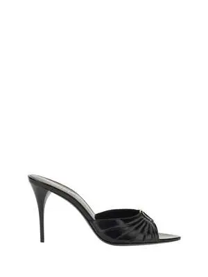 Saint Laurent Babylone Sandals - Black