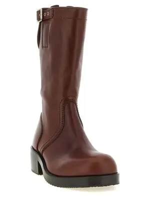 Dries Van Noten Biker' Boots
