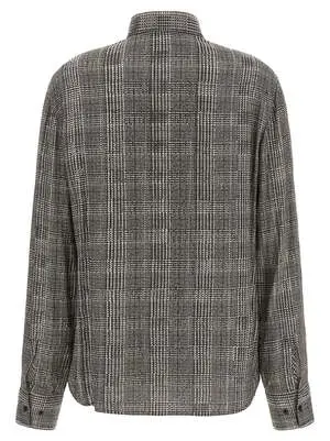 ERMANO SCERVINO Ermanno Scervino All-over Rhinestone Shirt