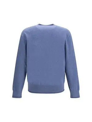 Loewe Cotton And Cashmere Sweater - Blue