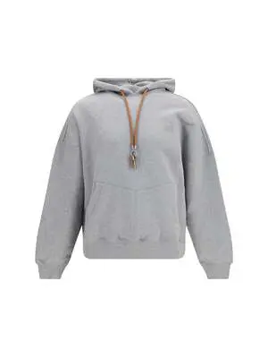 Loewe Hooded Sweatshirt - Gray