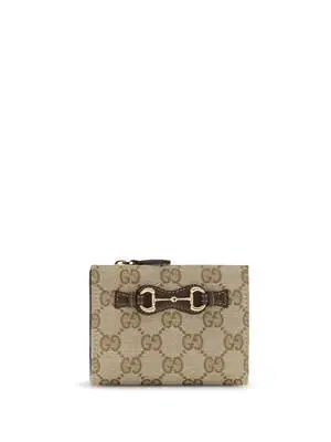 Gucci Small Horsebit Wallet - Brown