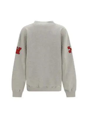Off-White Off College Crewneck Sweatshirt