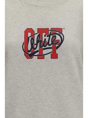 Off-White Off College Crewneck Sweatshirt