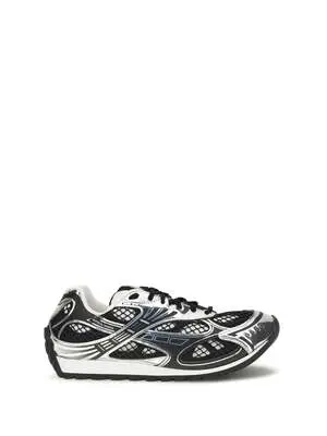 Bottega Veneta Orbit Sneakers - Silver