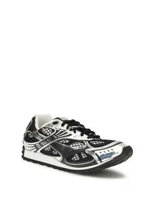Bottega Veneta Orbit Sneakers - Silver