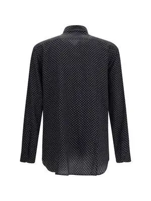 TOM FORD Silk Crêpe De Chine Polka-dot Shirt