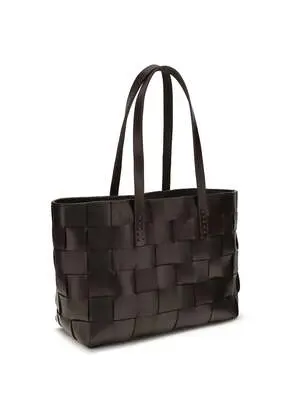 Dragon Diffusion Handwoven Leather Tote Bag