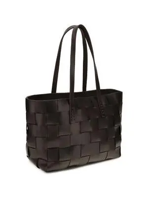 Dragon Diffusion Handwoven Leather Tote Bag