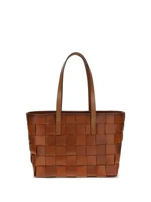 Dragon Diffusion Handwoven Leather Tote Bag