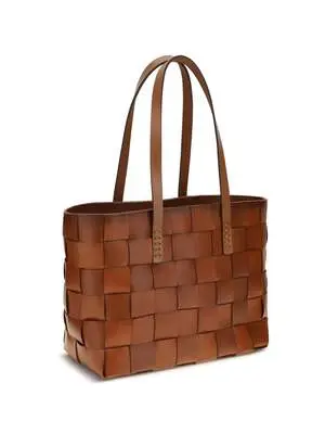 Dragon Diffusion Handwoven Leather Tote Bag