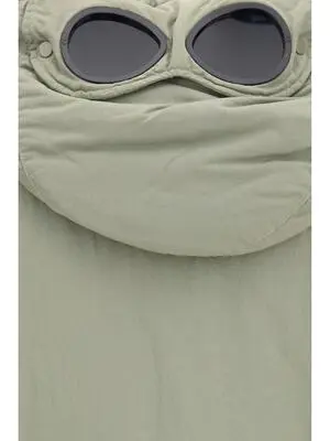 C.P. COMPANY T-flatt Nylon Goggle Jacket - Gray