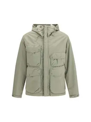 C.P. COMPANY T-flatt Nylon Goggle Jacket - Gray