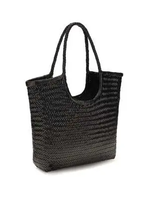 Dragon Diffusion Diagonal Triple Jump Tote Bag - Black