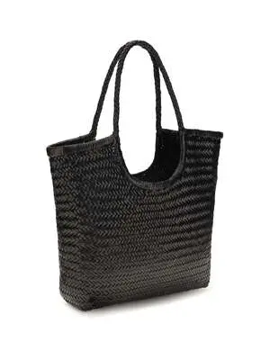 Dragon Diffusion Diagonal Triple Jump Tote Bag - Black
