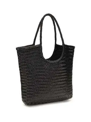 Dragon Diffusion Diagonal Triple Jump Tote Bag - Black