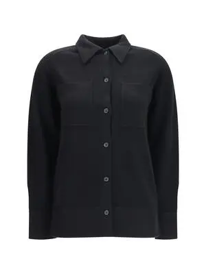 TOTEME Cashmere Shirt - Black