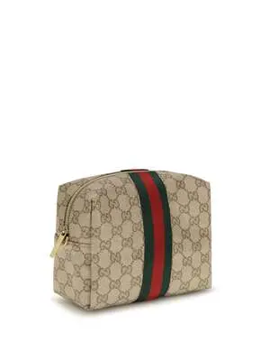 Gucci Mini Camera Bag Shoulder Bag With Web - Cream