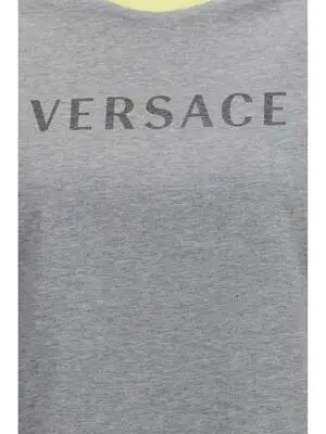 Versace Logo Cotton T-shirt